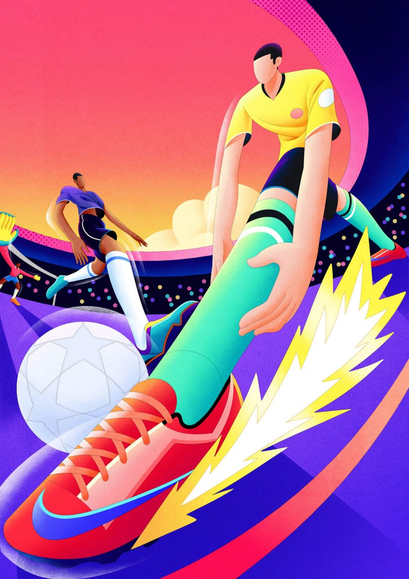 Elastic Energy: Dynamic Illustrations by Xiantao Zeng | Daily design ...
