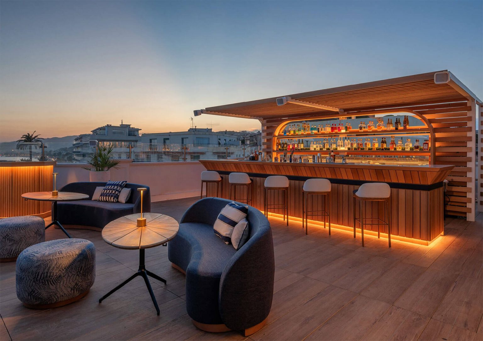 Marea: A Refined Identity for a Rooftop Experience in Cannes | Daily ...