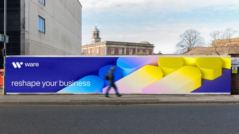 DeepYellow Creates a Vibrant & Dynamic 3D Brand Identity for Ware ...