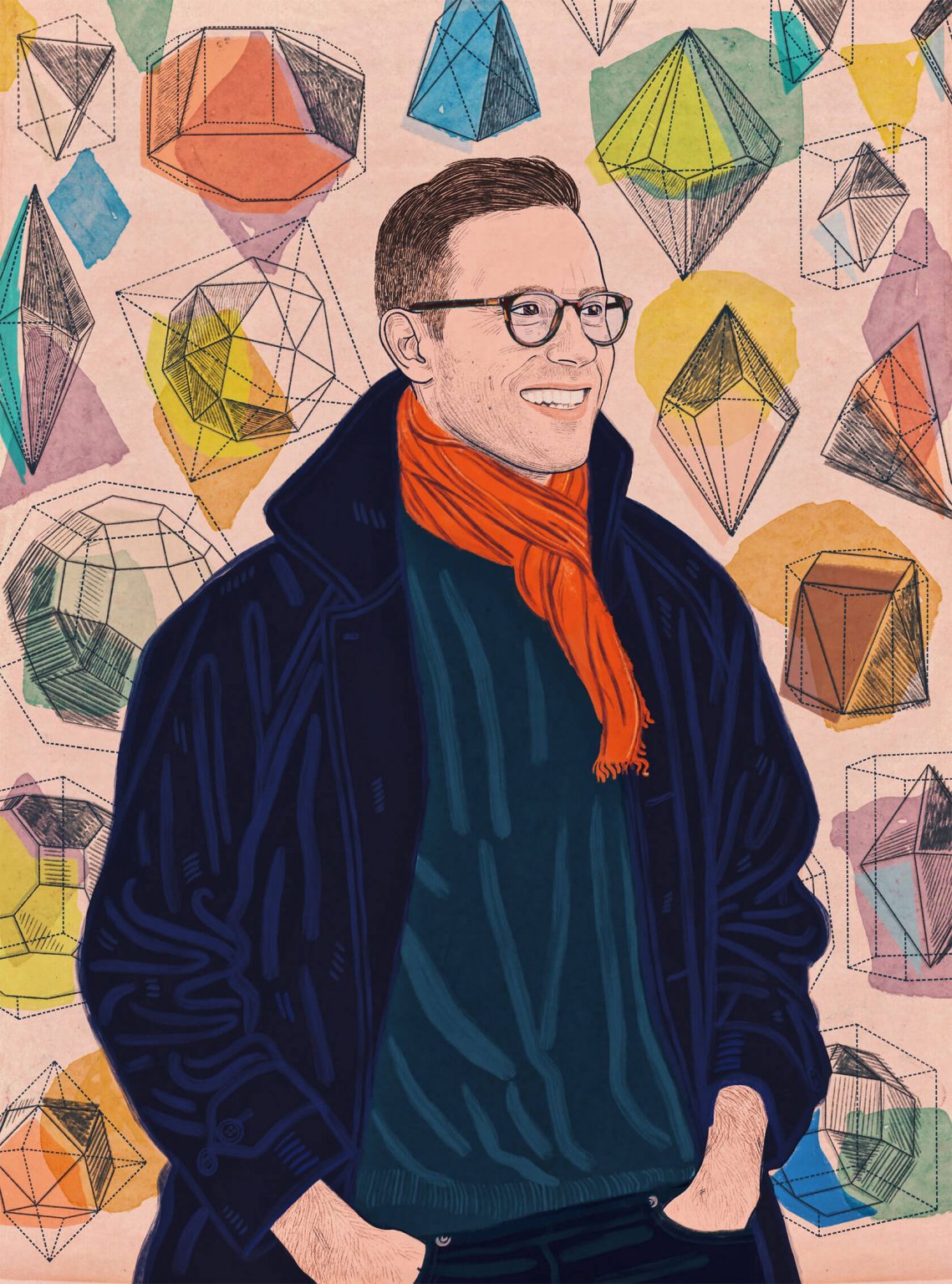 Striking Portraits & Bold Patterns by Anna Higgie | Daily design ...