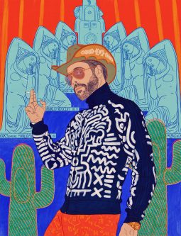 Striking Portraits & Bold Patterns by Anna Higgie | Daily design ...