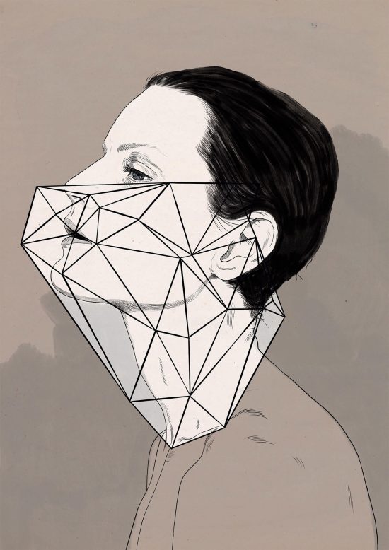 Striking Portraits & Bold Patterns by Anna Higgie | Daily design ...