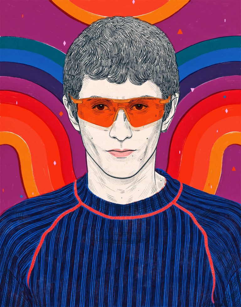 Striking Portraits & Bold Patterns by Anna Higgie | Daily design ...