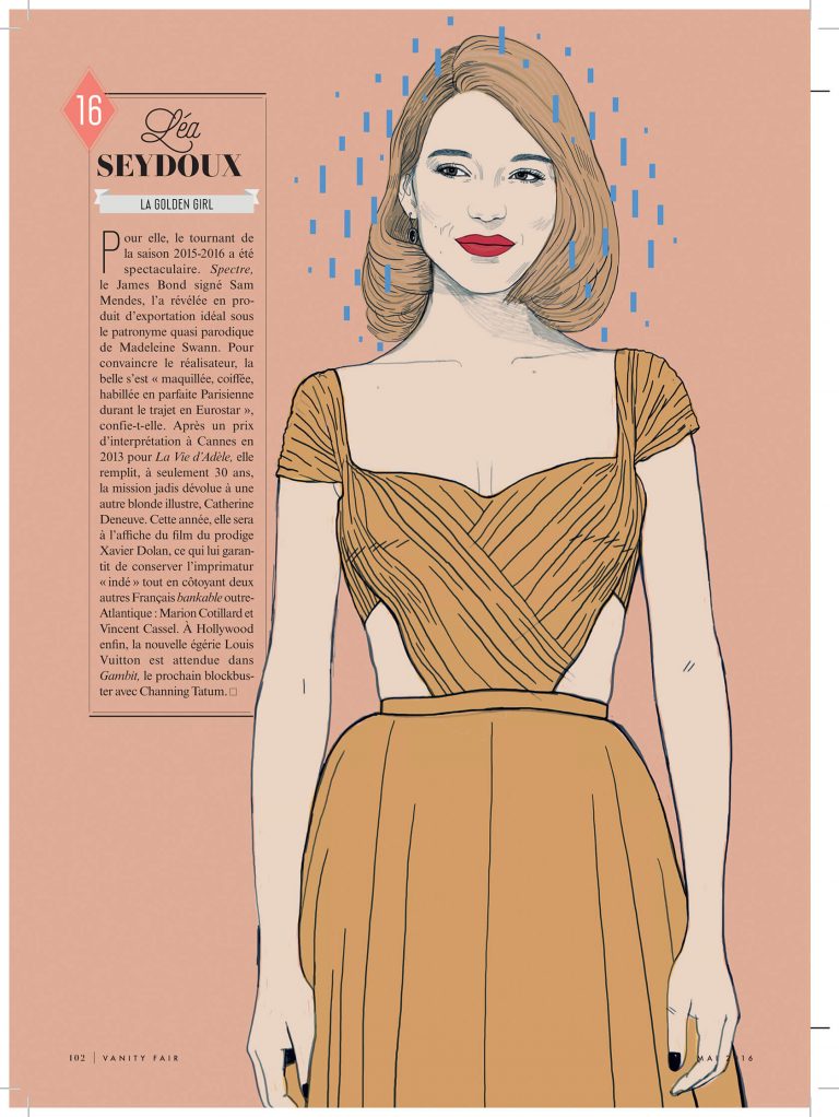 Striking Portraits & Bold Patterns by Anna Higgie | Daily design ...