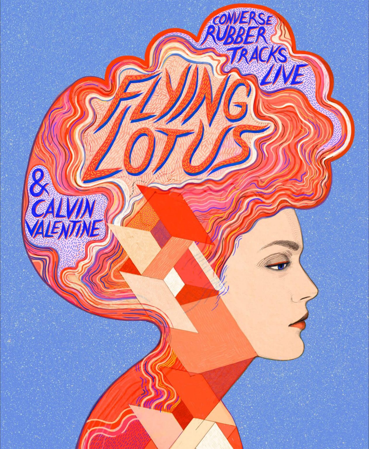 Striking Portraits & Bold Patterns by Anna Higgie | Daily design ...