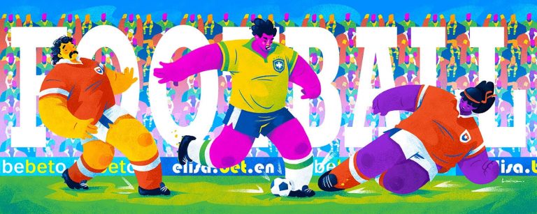 The Energy of Movement: Érik Guarisco’s Bold Illustrations | Daily ...