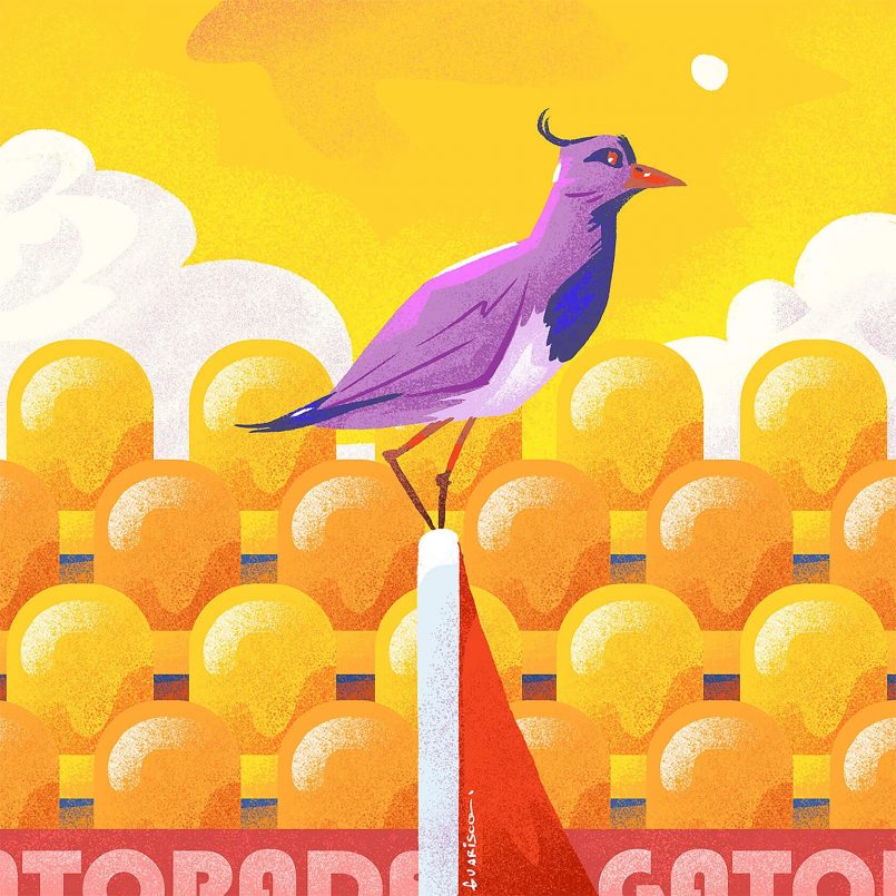 The Energy of Movement: Érik Guarisco’s Bold Illustrations | Daily ...