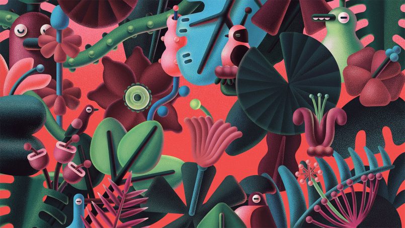 Surreal Ecosystems: Bold Illustrations by Mary Maka | Daily design ...