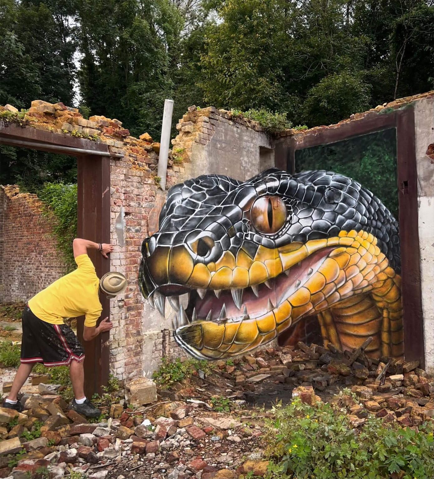 Scaf’s 3D Murals Push Street Art Into Another Dimension | Daily design ...