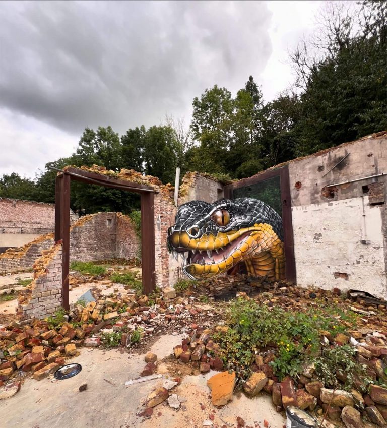 Scaf’s 3D Murals Push Street Art Into Another Dimension | Daily design ...