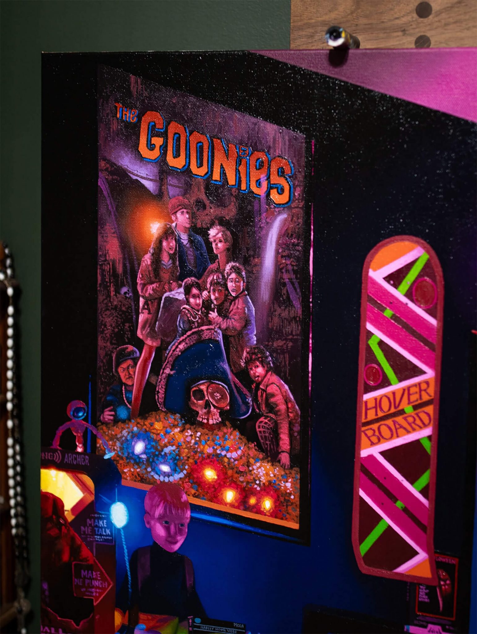 Blockbuster Dreams: A Nostalgic Oil Painting by Courtney Myers ...