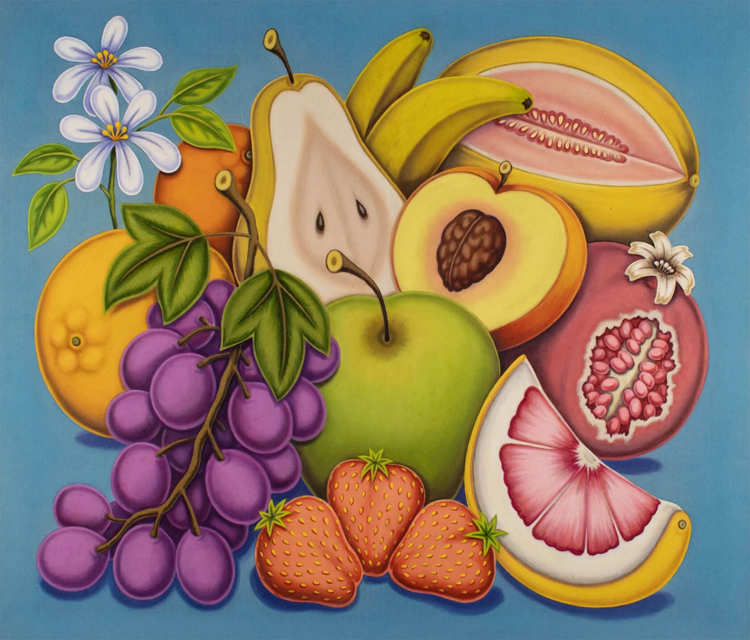 Chaotic Feasts & Fruitful Fantasies: Colorful Still-Lifes by Pedro ...
