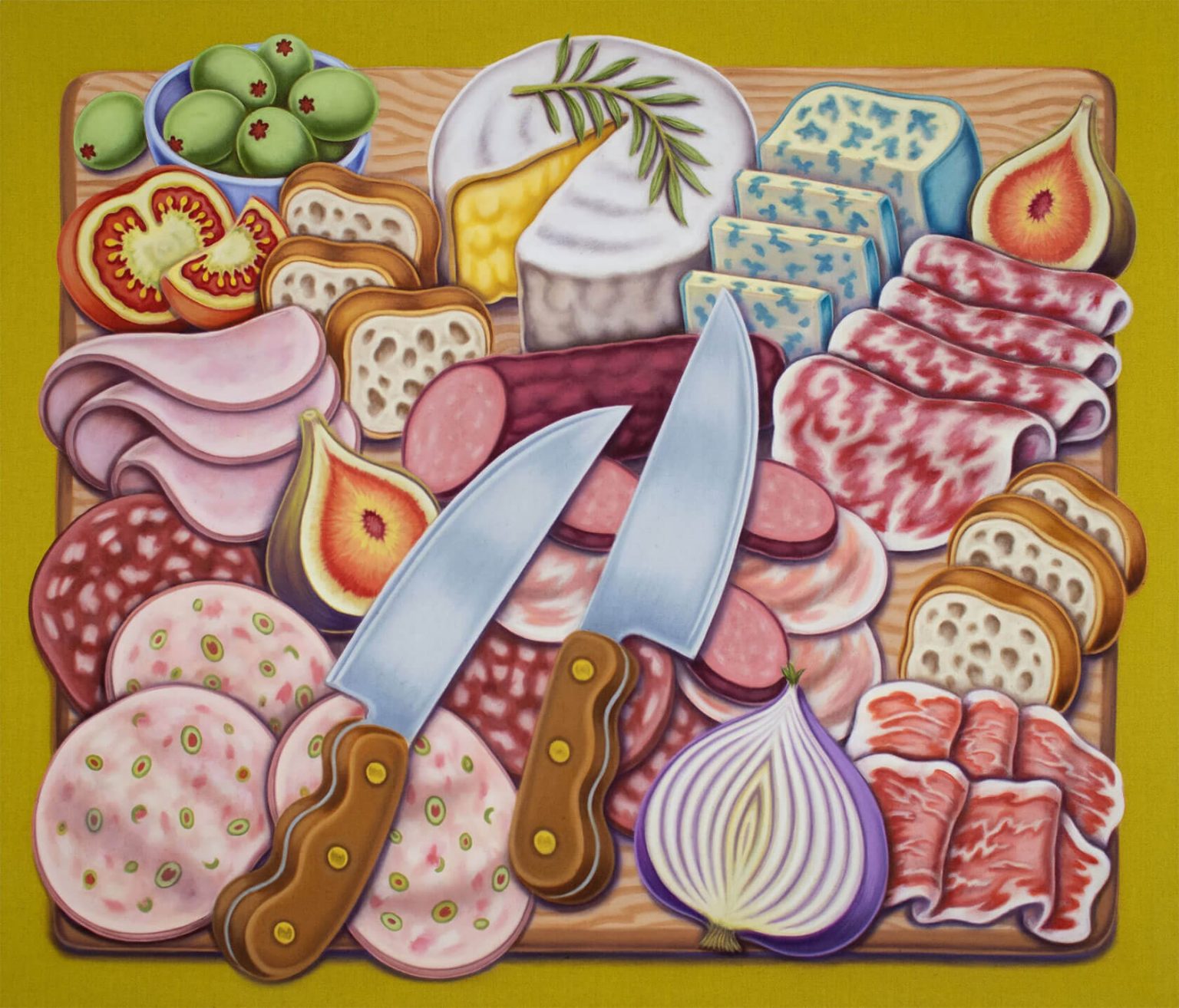 Chaotic Feasts & Fruitful Fantasies: Colorful Still-Lifes by Pedro ...