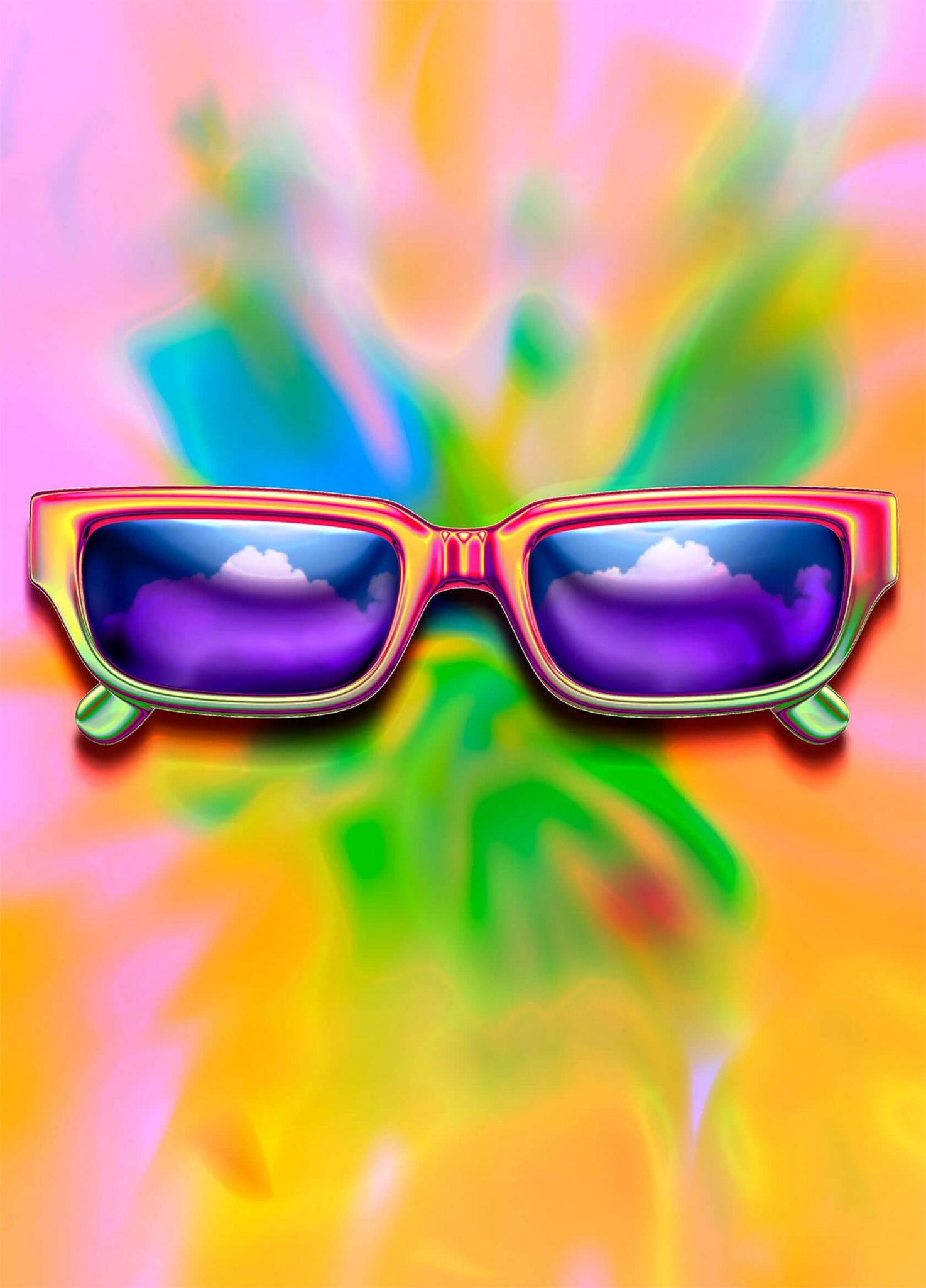 Hyper-Vibrant Worlds: Bold New Illustrations by Vasya Kolotusha | Daily ...