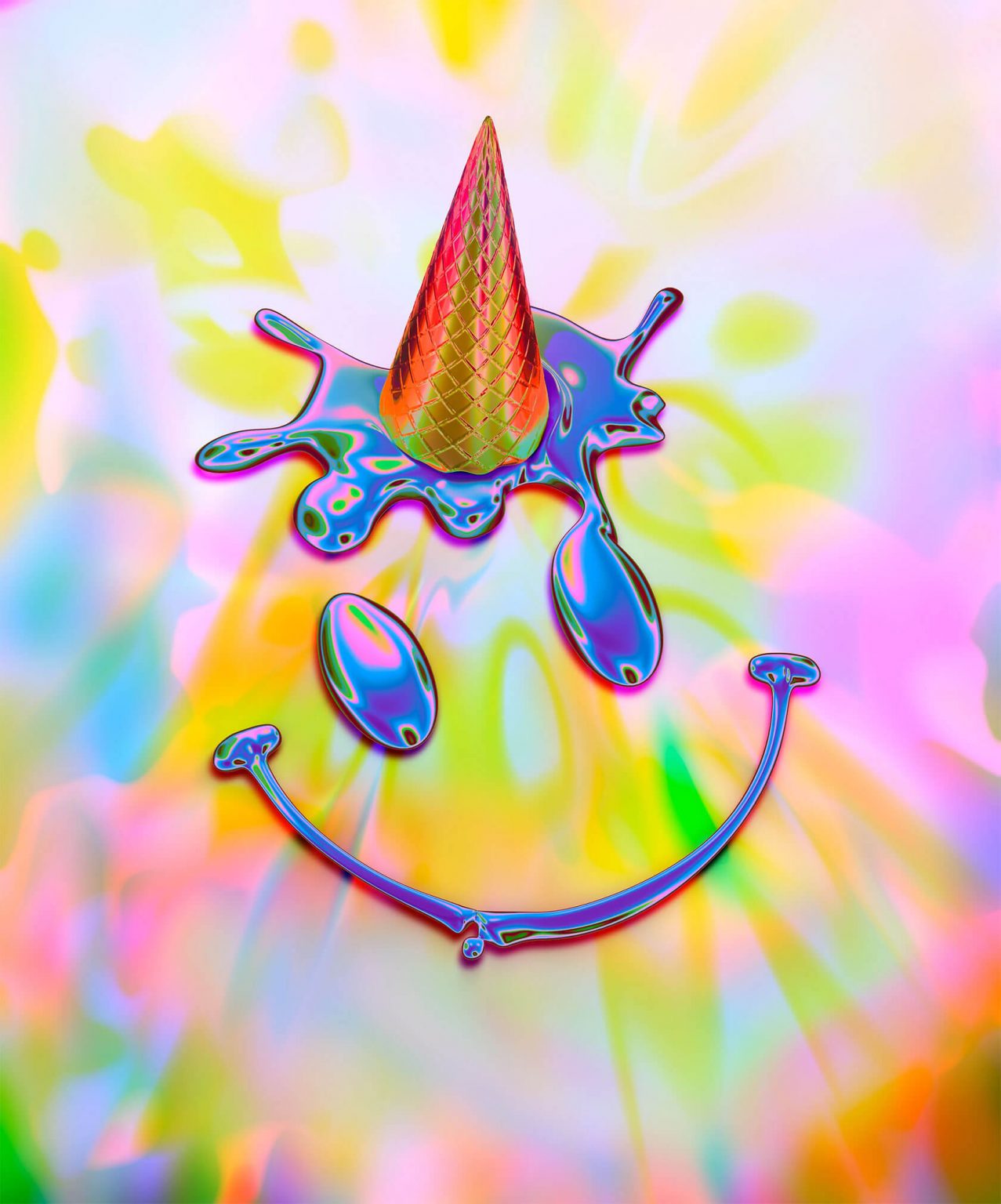 Hyper-Vibrant Worlds: Bold New Illustrations by Vasya Kolotusha | Daily design inspiration for ...