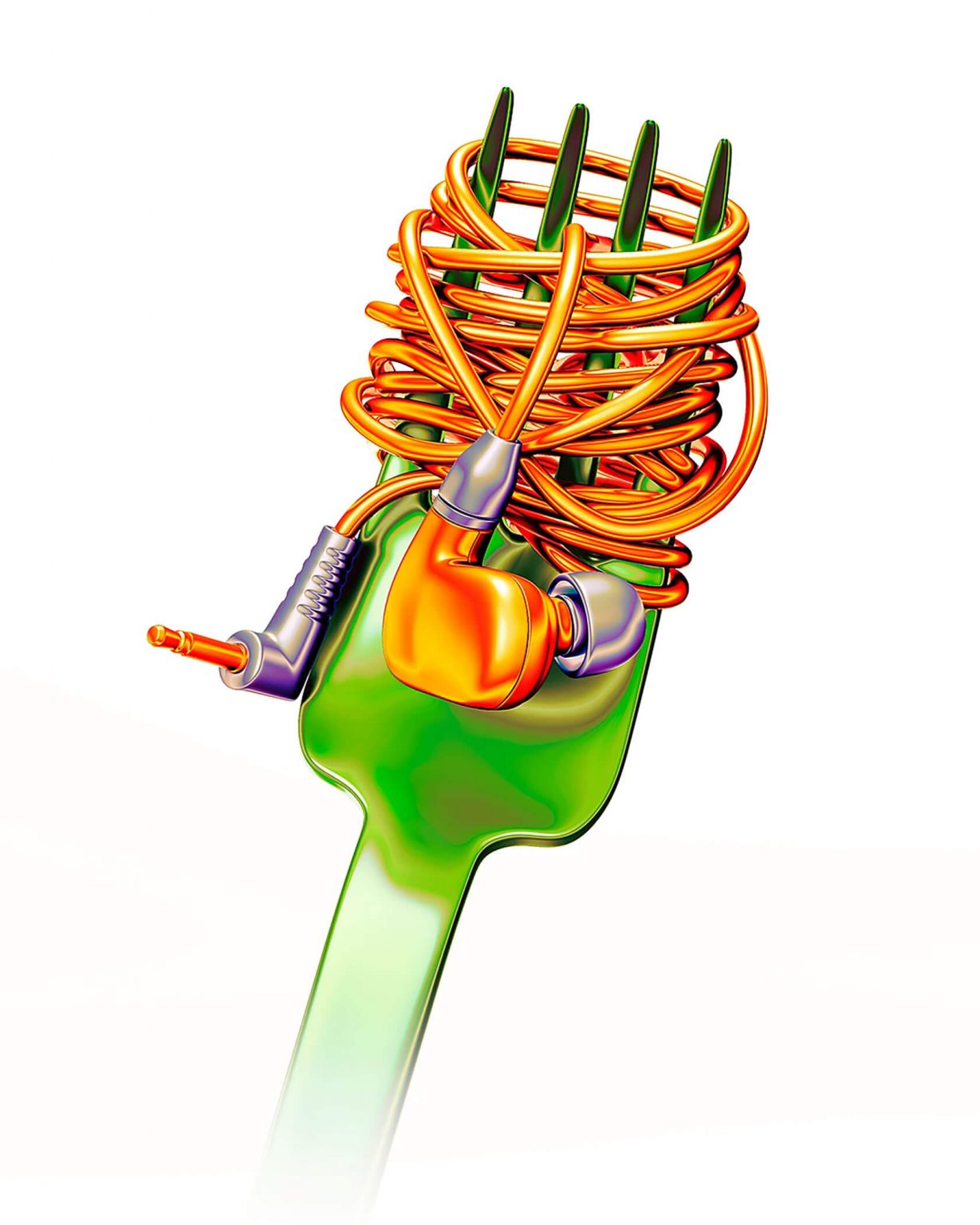 Hyper-Vibrant Worlds: Bold New Illustrations by Vasya Kolotusha | Daily design inspiration for ...