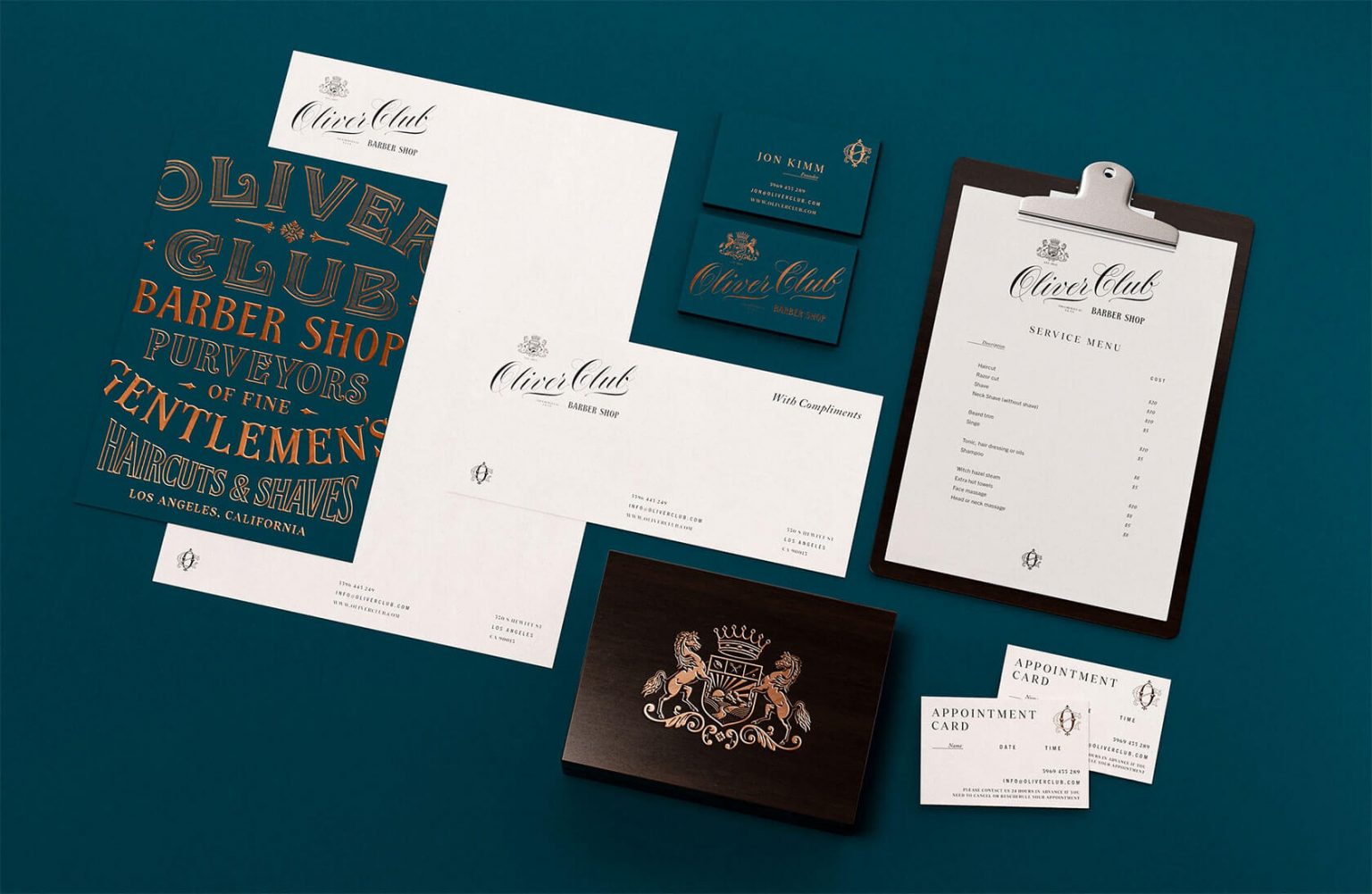 Crafting Tradition: Tom Lane’s Elegant Visual Identity for Oliver Club | Daily design ...