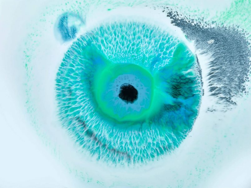 Liquid Eyes: Mesmerizing New Work by Mark Mawson | Daily design ...