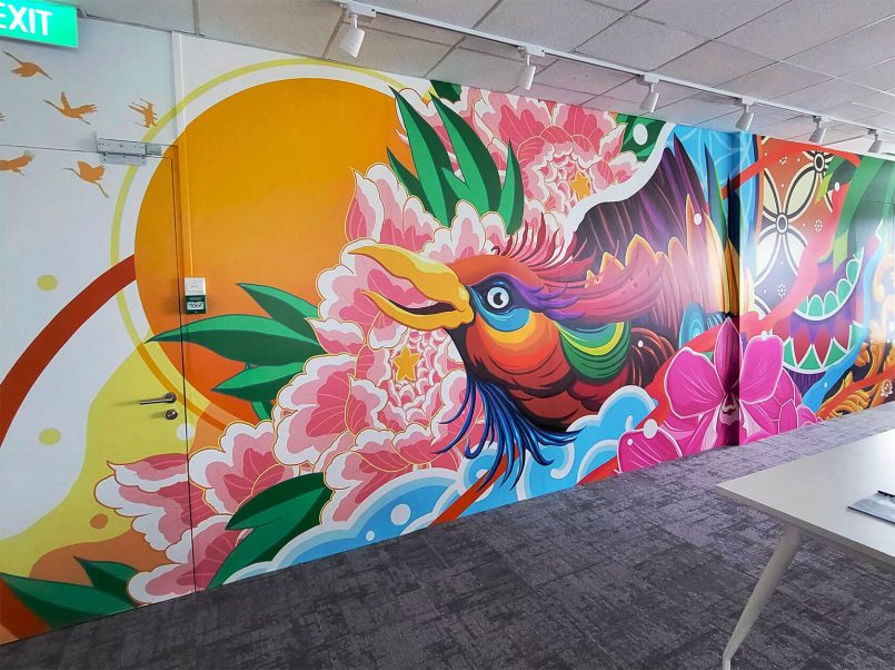 Birds, Blooms & Boldness: Street Art by Sam Lo | Daily design ...