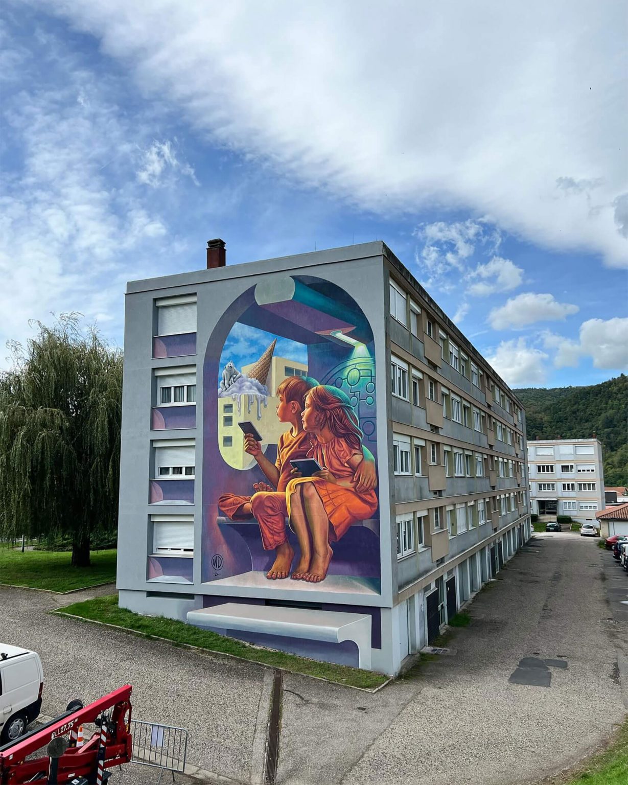 Anamorphic Masterpieces: 3D Street Art by WD | Daily design inspiration ...