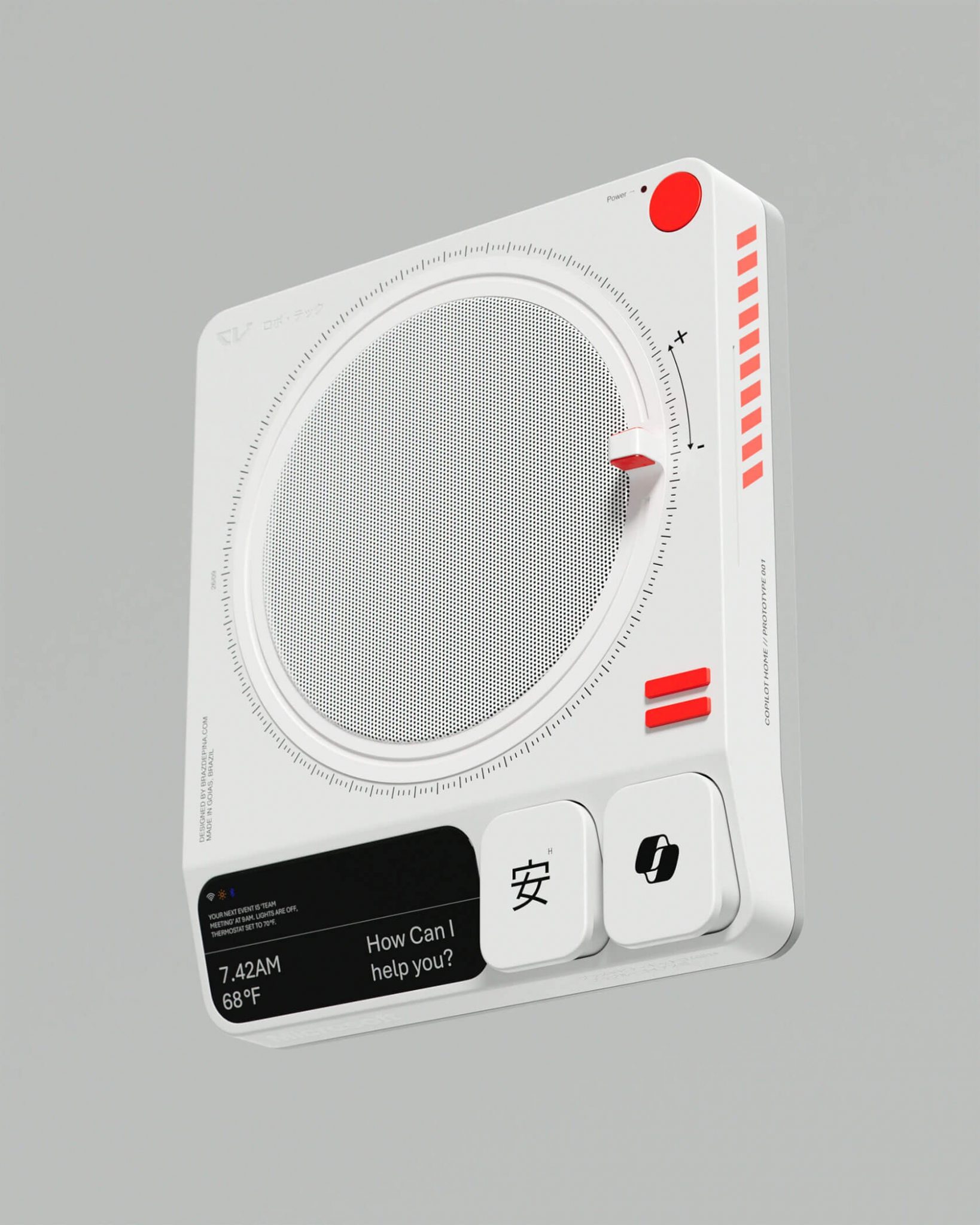 Copilot Home: A Tactile AI Assistant Prototype by Braz de Pina | Daily ...