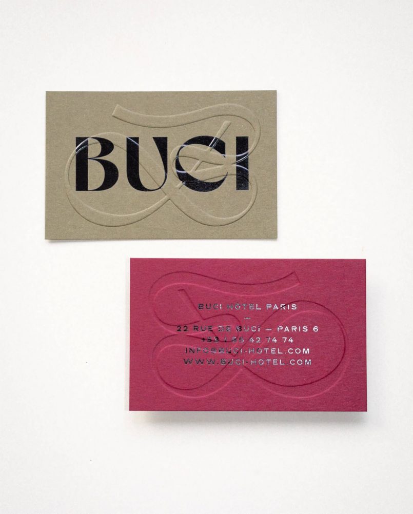 A Refined Parisian Identity: Hôtel Buci Branding by Abmo | Daily design ...