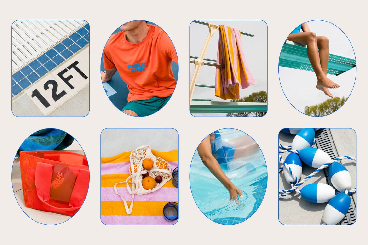 Public Pool: Nostalgic Branding with a Fresh Splash | Daily design ...