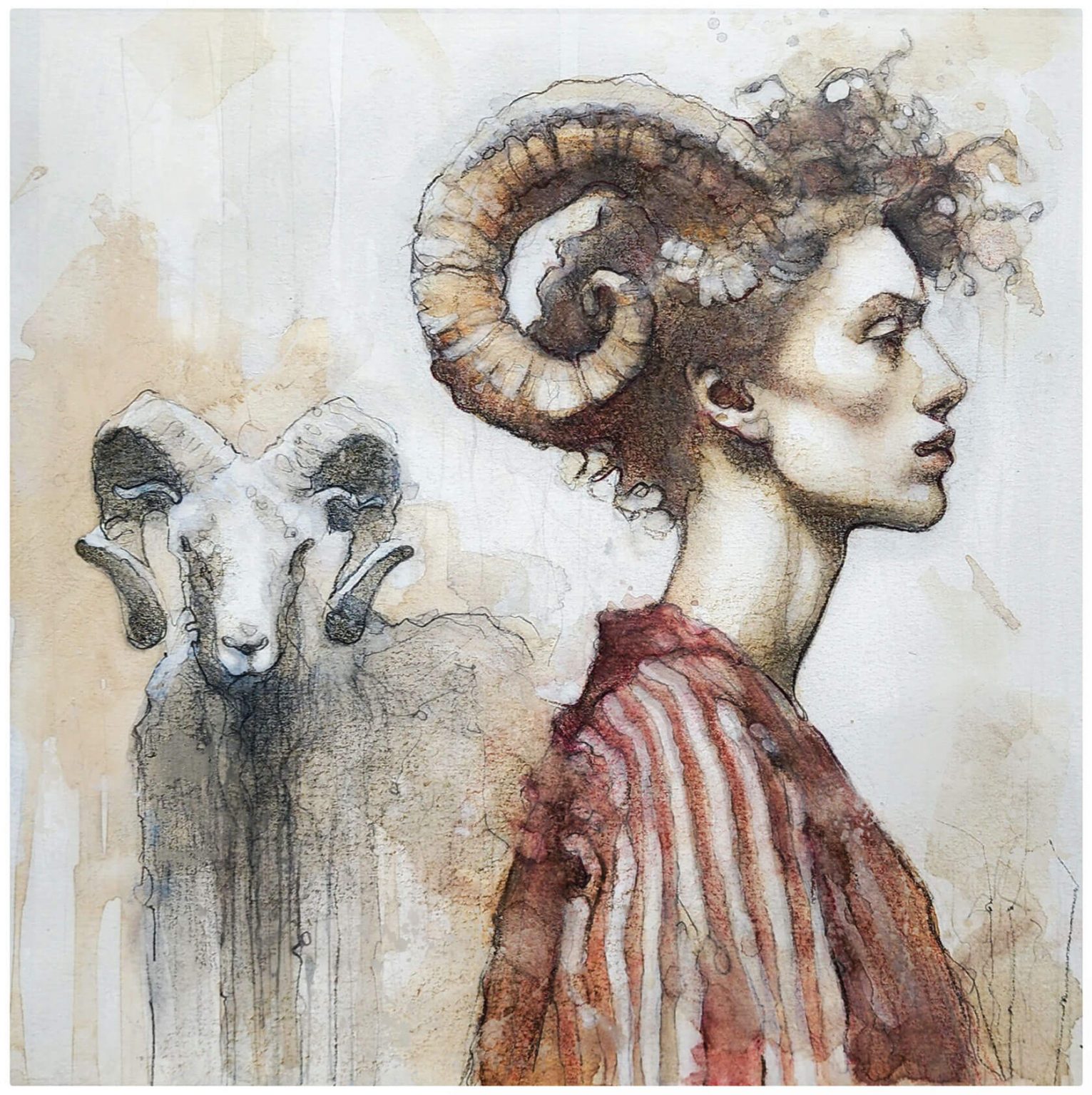 Expressive Mixed Media Portraits by Alberto Mancini | Daily design ...
