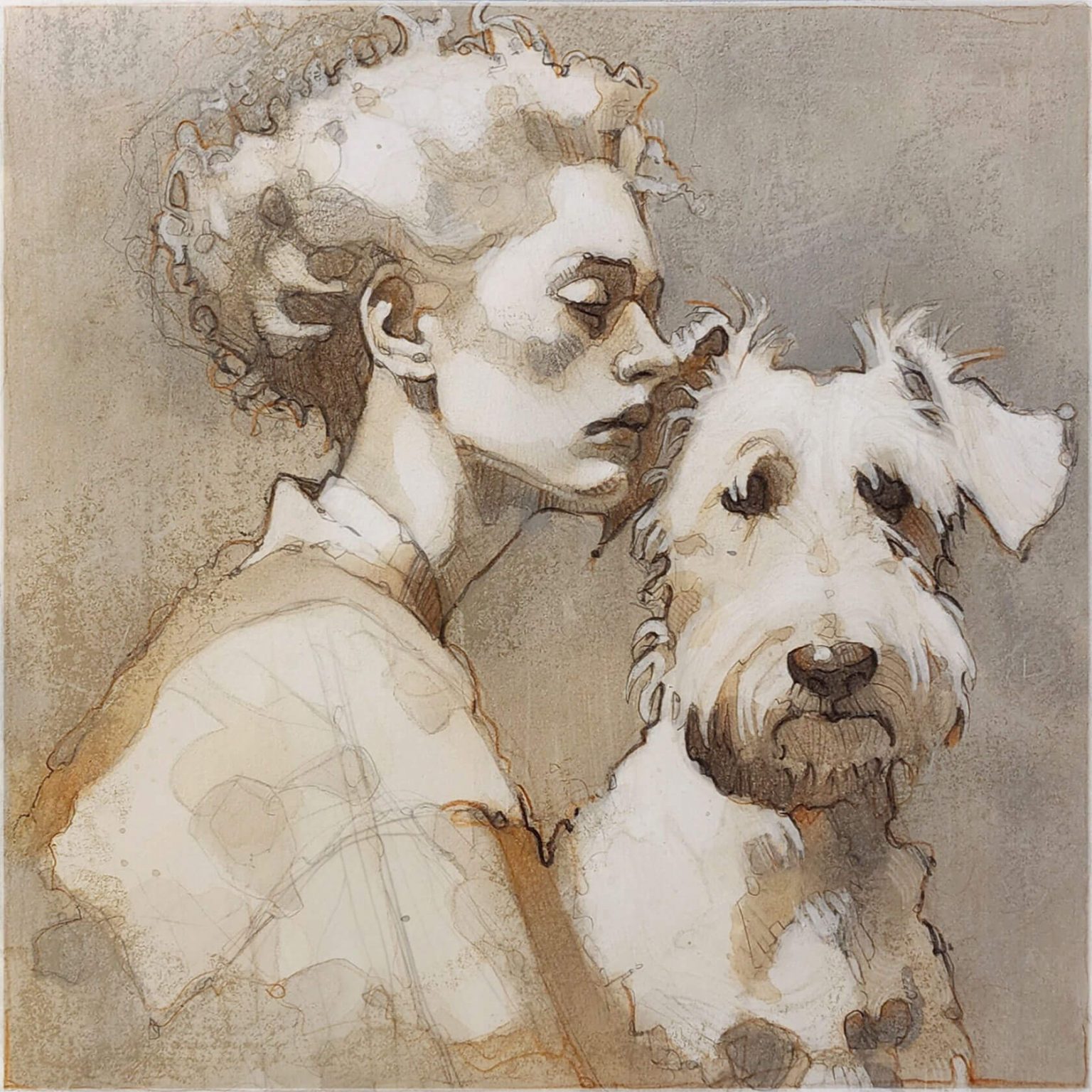 Expressive Mixed Media Portraits by Alberto Mancini | Daily design ...