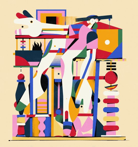Geometric Energy: The Vibrant Illustrations of Fernando Molina | Daily ...