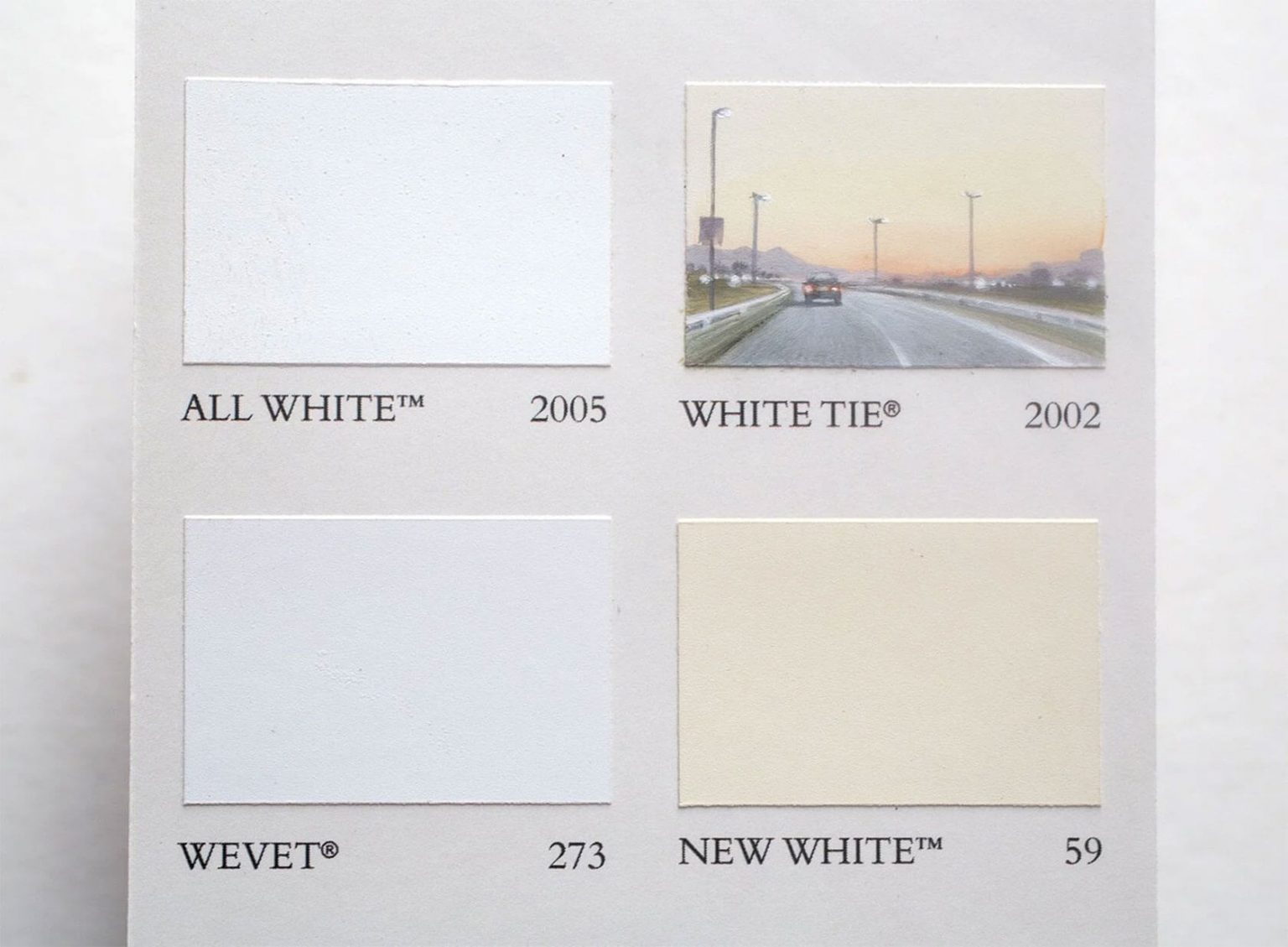 Miniature Worlds: Rachel Spelling’s Painted Color Charts | Daily design ...