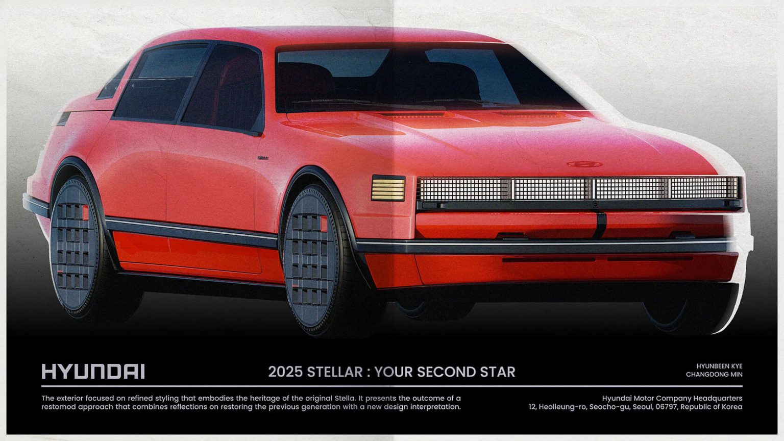 The Hyundai Second Star Is a Retro-Modern Concept Car We Wish Was Real ...