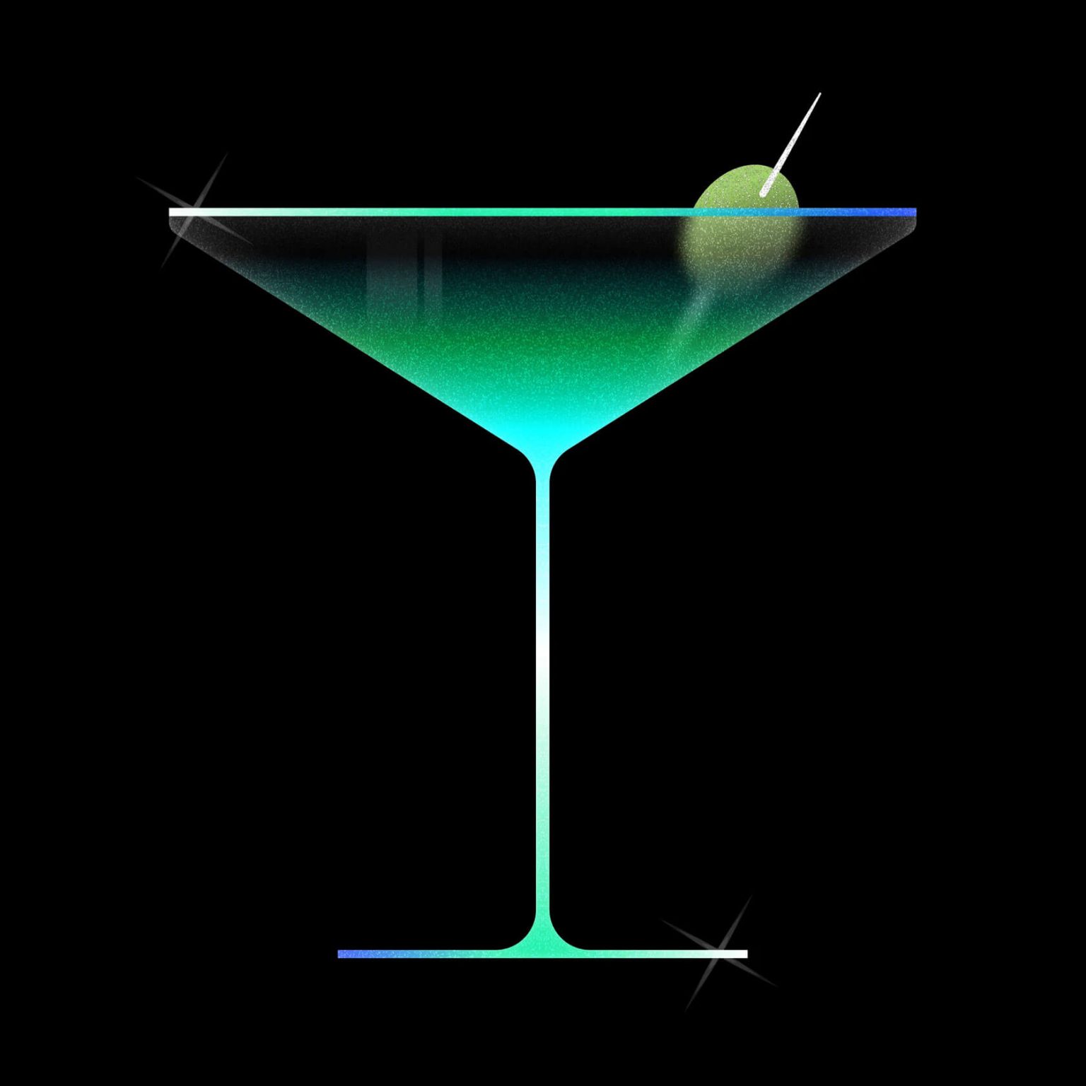 Minimalist Cocktail Illustrations by Matteo Marzagalli | Daily design ...