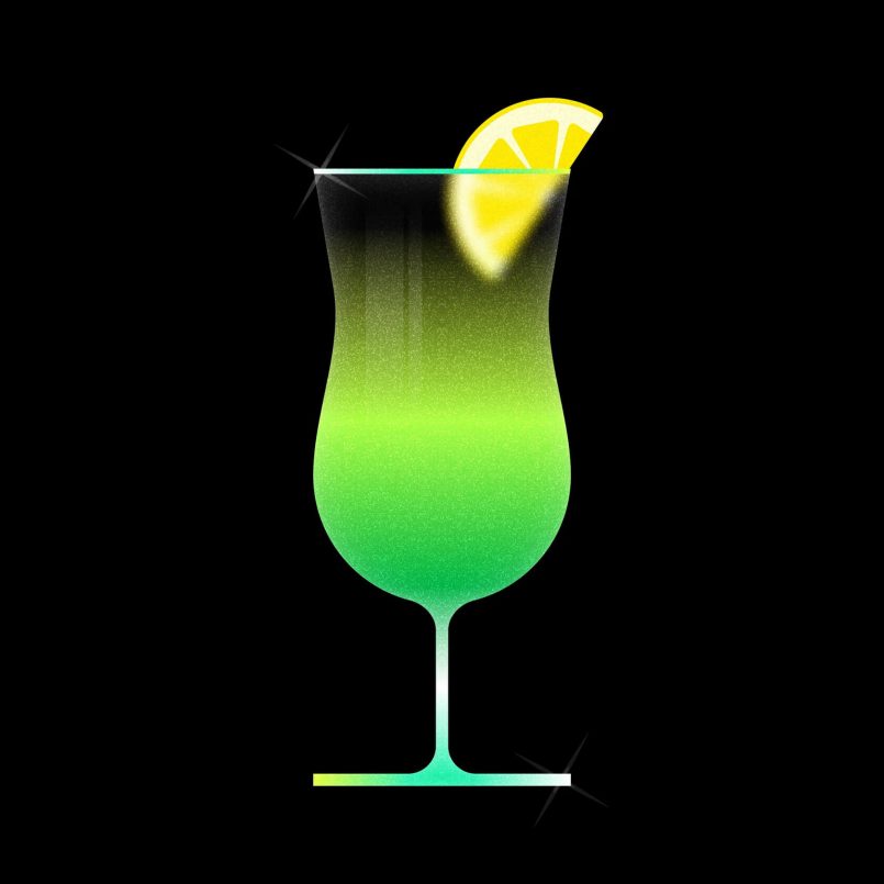 Minimalist Cocktail Illustrations by Matteo Marzagalli | Daily design ...
