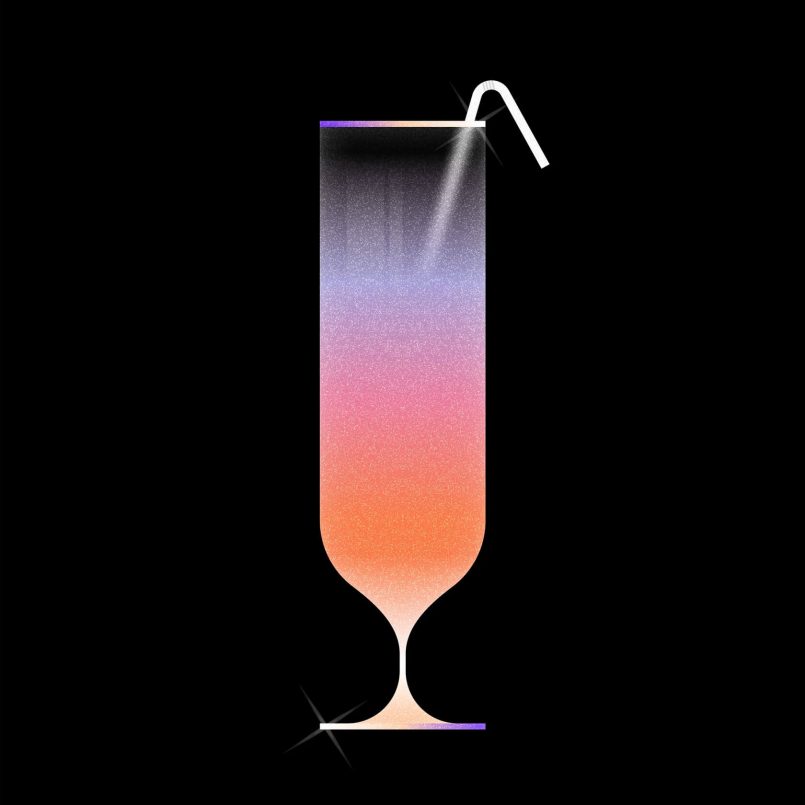 Minimalist Cocktail Illustrations by Matteo Marzagalli | Daily design ...