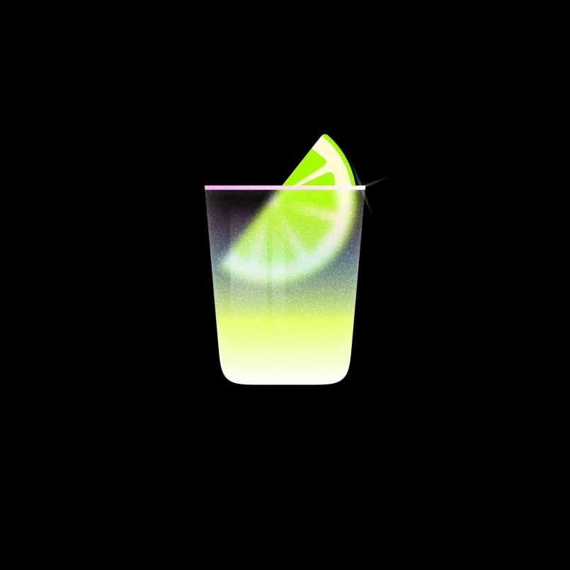 Minimalist Cocktail Illustrations by Matteo Marzagalli | Daily design ...