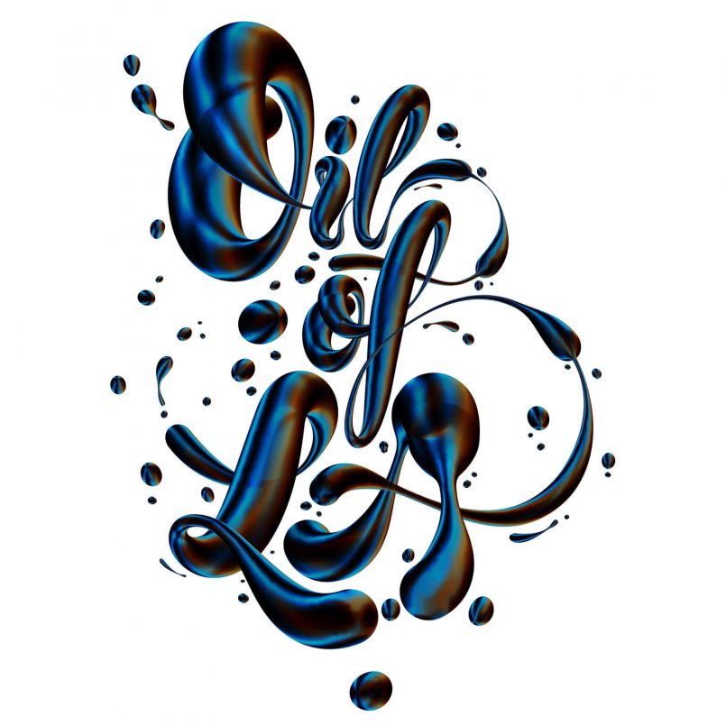 Light & Motion: Expressive Lettering Creations by Ana Gómez Bernaus ...