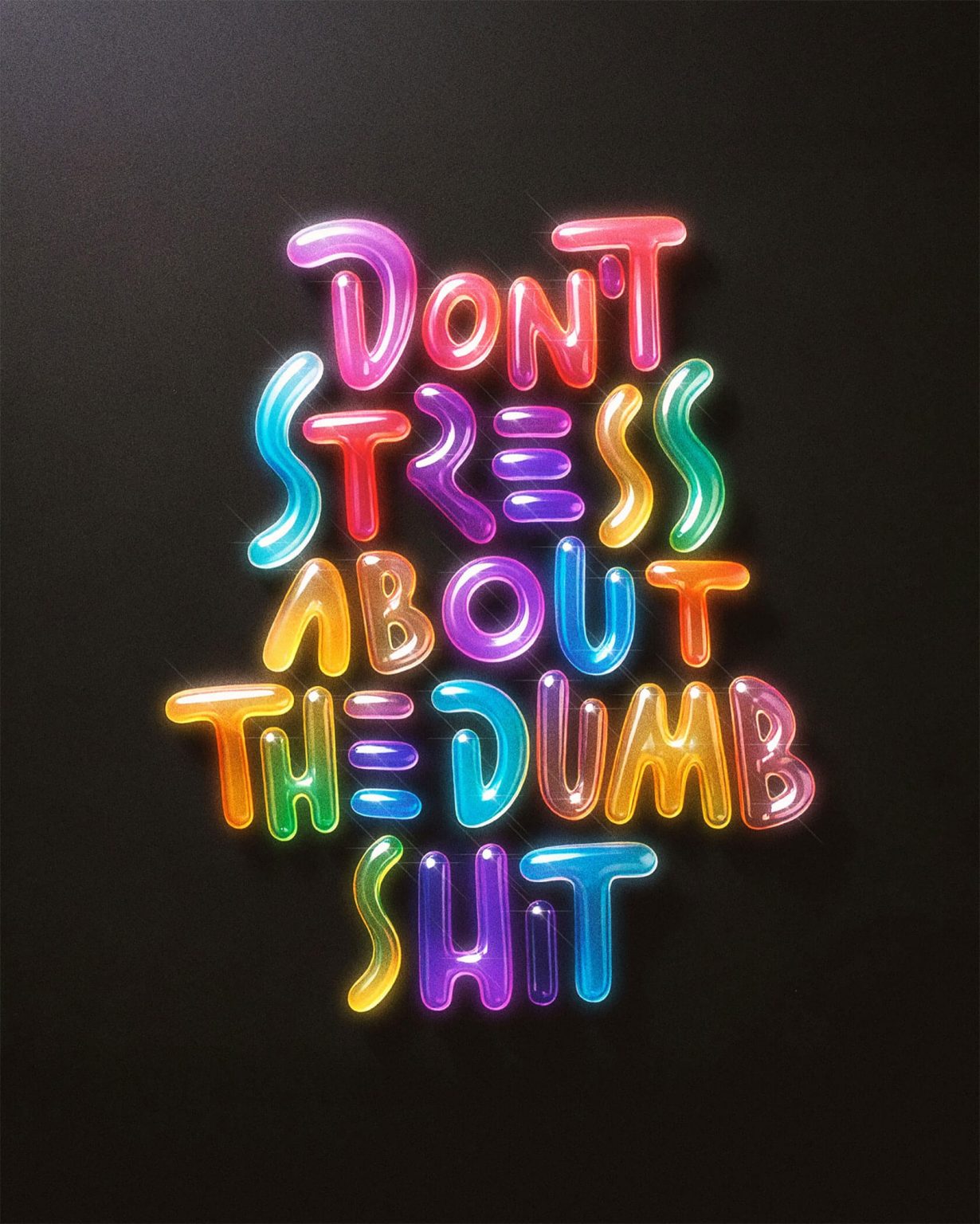 Candy-Colored Lettering Creations by Memo Vigil | Daily design ...