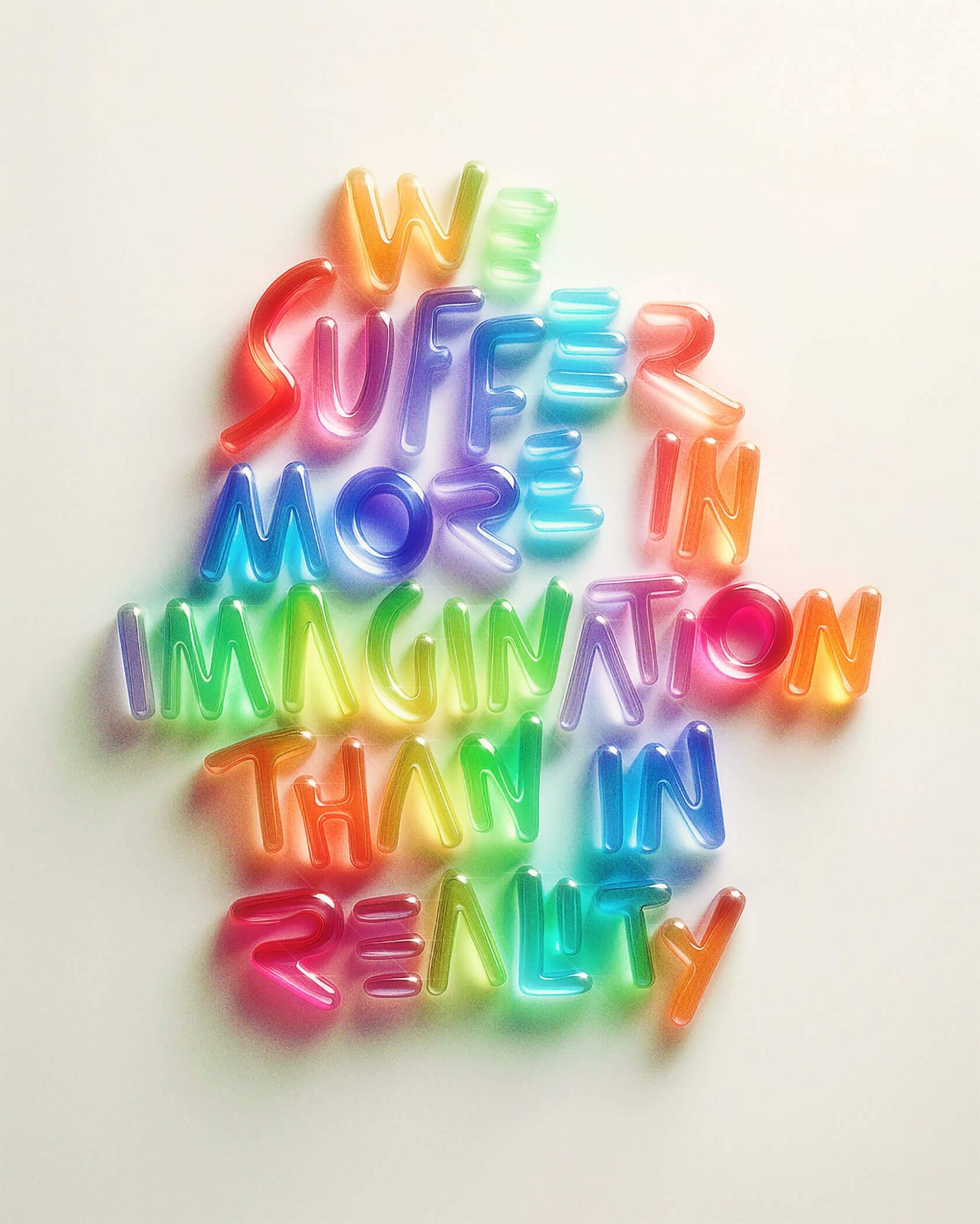 Candy-Colored Lettering Creations by Memo Vigil | Daily design ...
