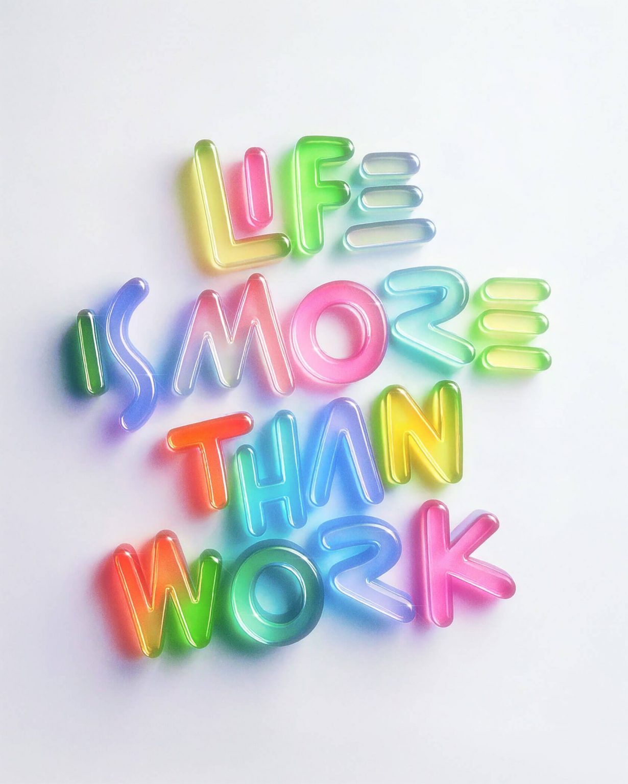 Candy-Colored Lettering Creations by Memo Vigil | Daily design ...