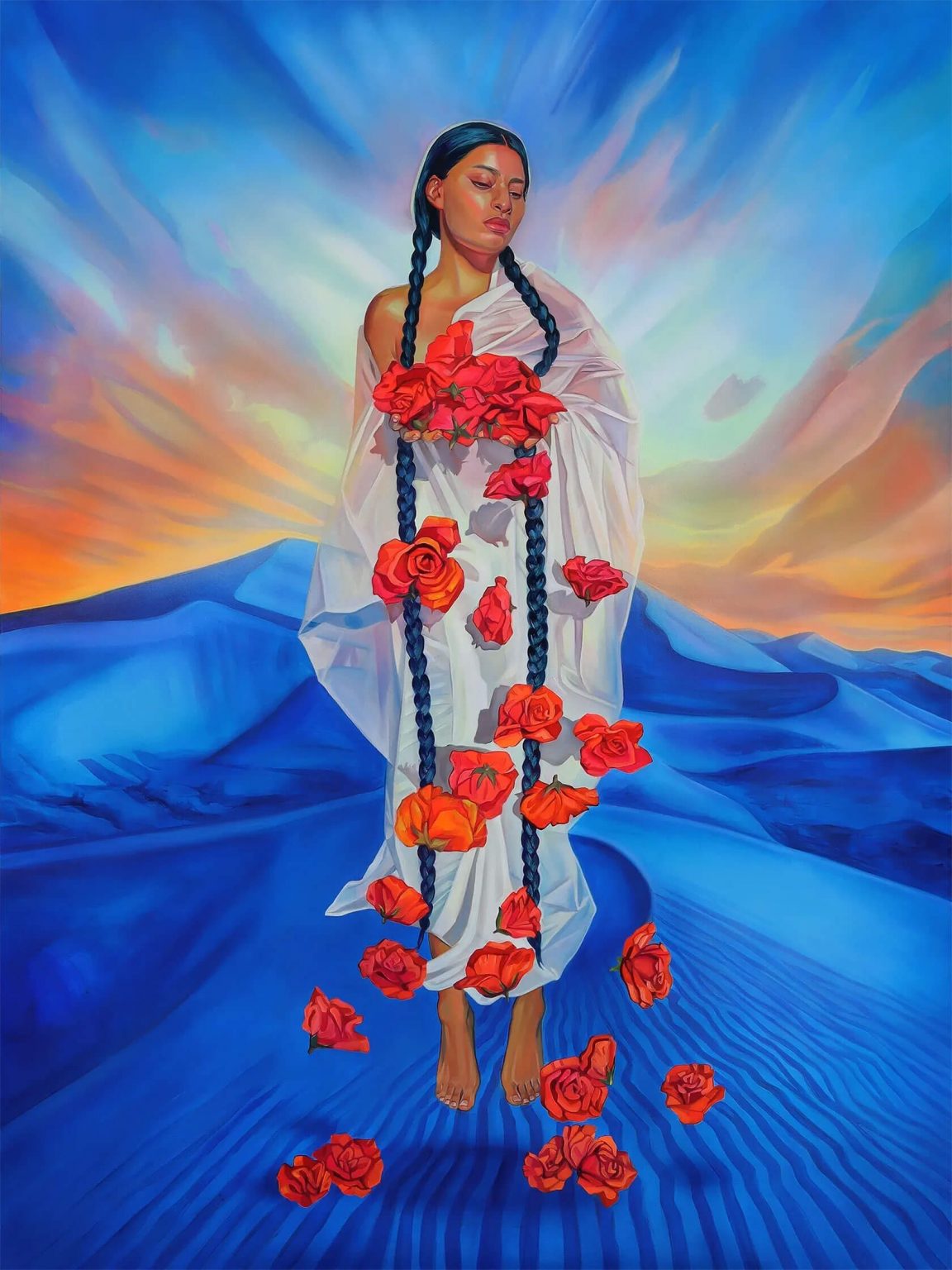 Sacred Presence & Ancestral Memory: Paintings by Ayala | Daily design ...