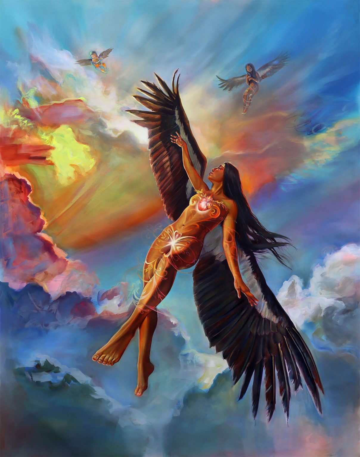 Sacred Presence & Ancestral Memory: Paintings by Ayala | Daily design ...