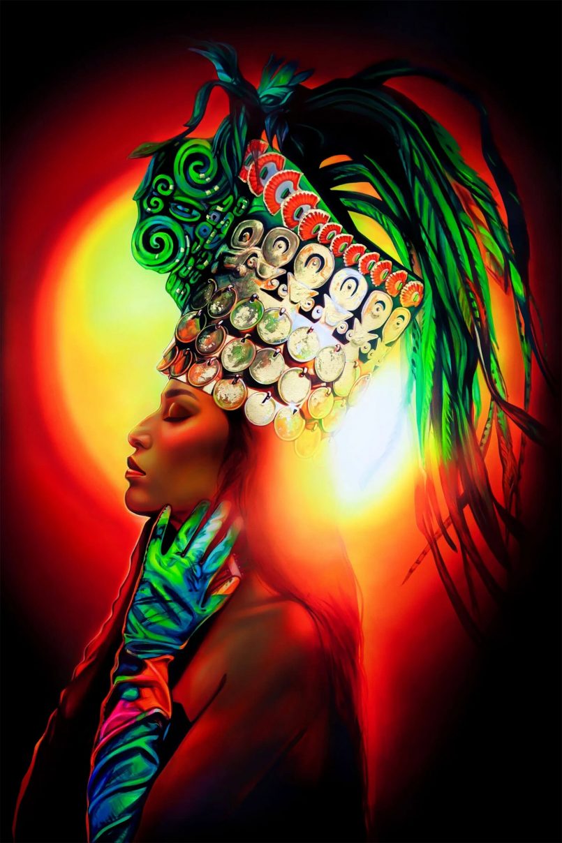 Sacred Presence & Ancestral Memory: Paintings by Ayala | Daily design ...