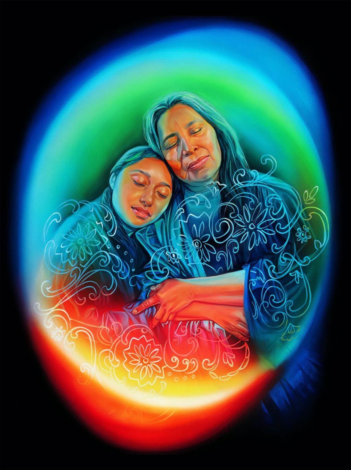 Sacred Presence & Ancestral Memory: Paintings by Ayala | Daily design ...