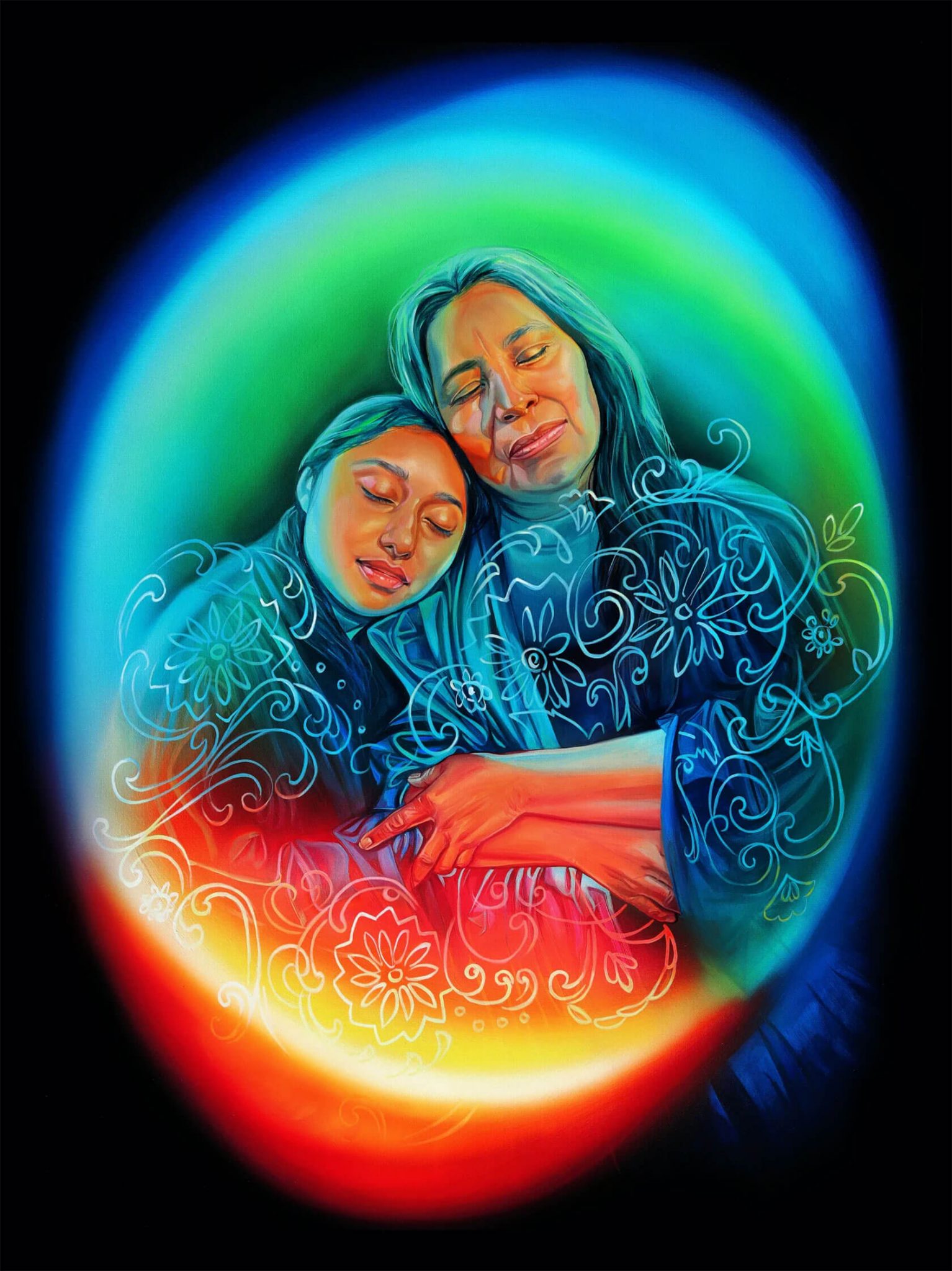 Sacred Presence & Ancestral Memory: Paintings by Ayala | Daily design ...