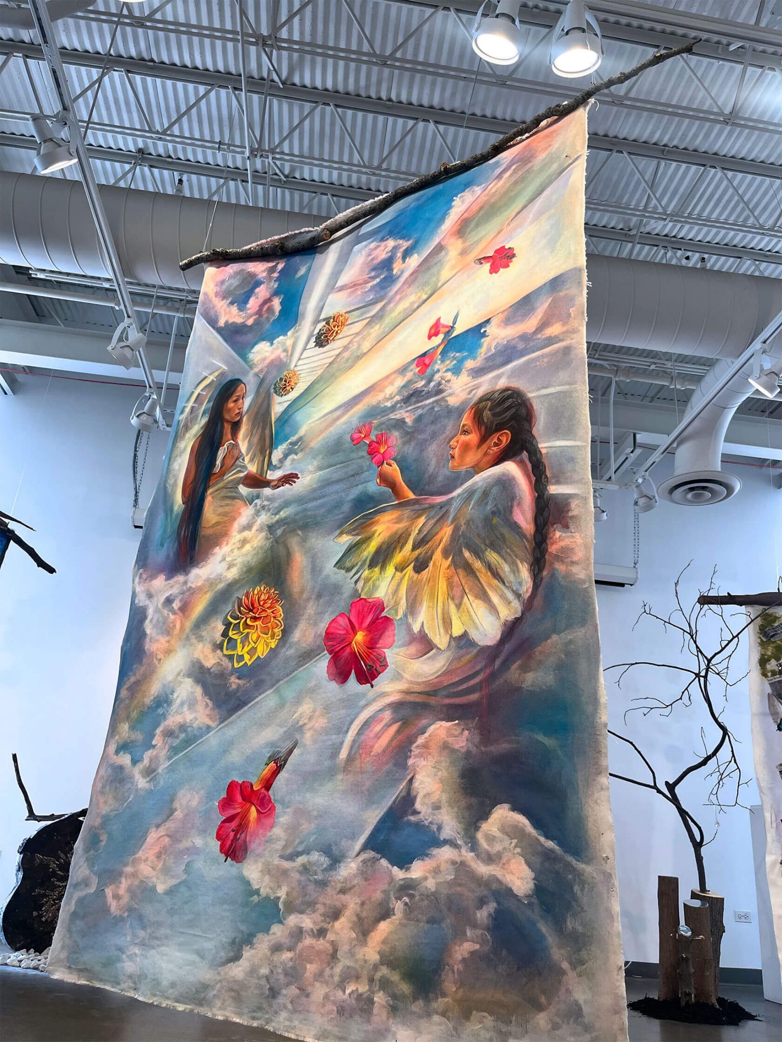 Sacred Presence & Ancestral Memory: Paintings by Ayala | Daily design ...