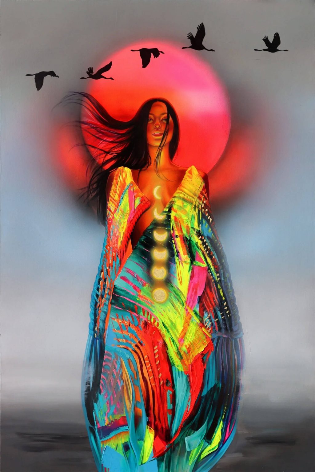 Sacred Presence & Ancestral Memory: Paintings by Ayala | Daily design ...