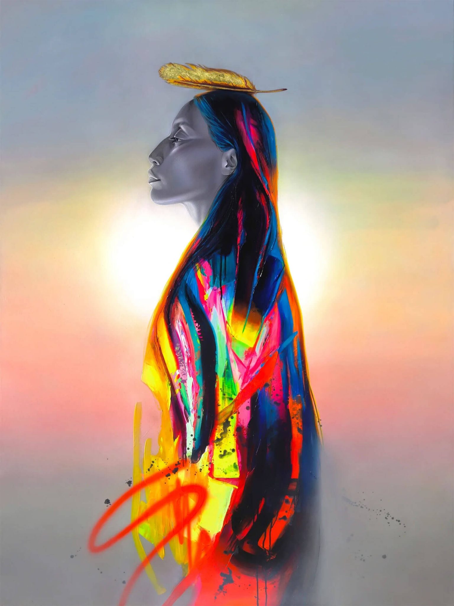 Sacred Presence & Ancestral Memory: Paintings by Ayala | Daily design ...
