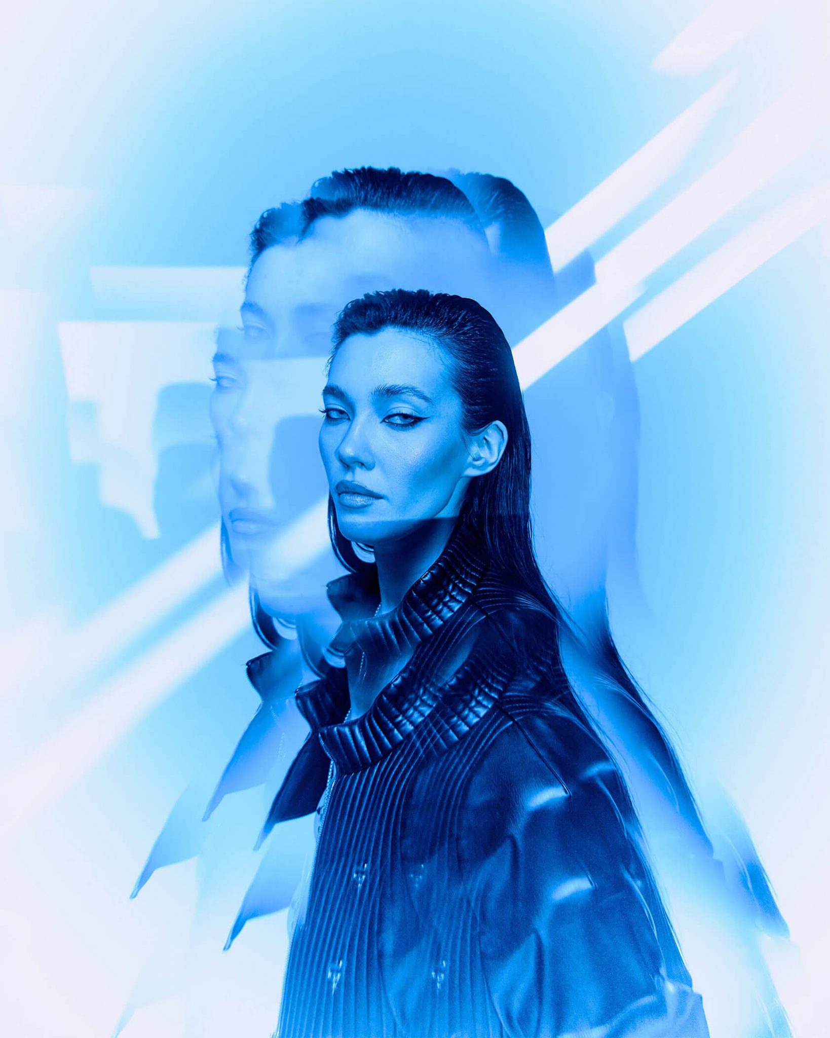 Neon Veins: Electric Portraits by Nikita Zhurnakov | Daily design ...