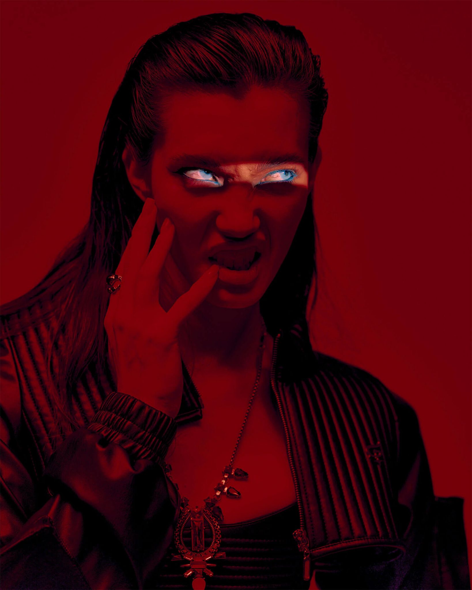 Neon Veins: Electric Portraits by Nikita Zhurnakov | Daily design ...
